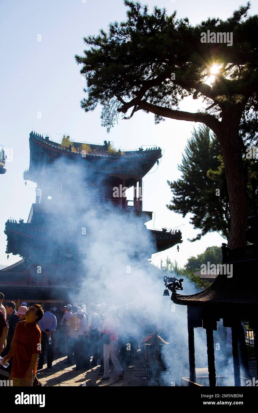 The Temple of Puning,Chengde Stock Photo - Alamy