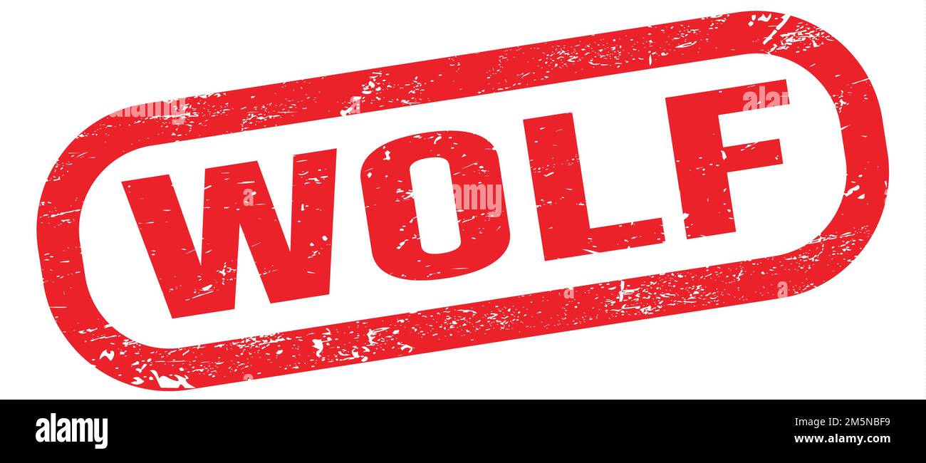Red wolf sign hi-res stock photography and images - Alamy