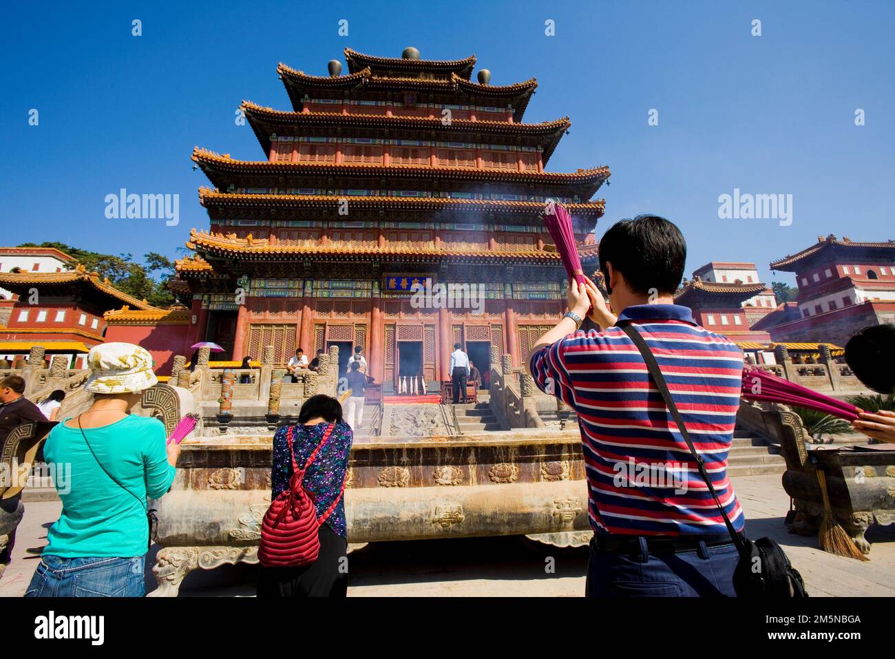 The Temple of Puning,Chengde Stock Photo - Alamy