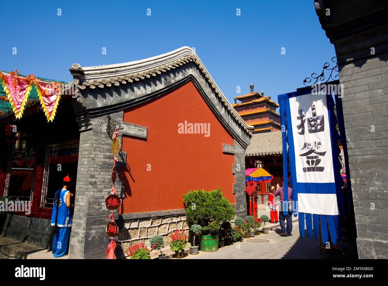 The Temple of Puning,Chengde Stock Photo - Alamy