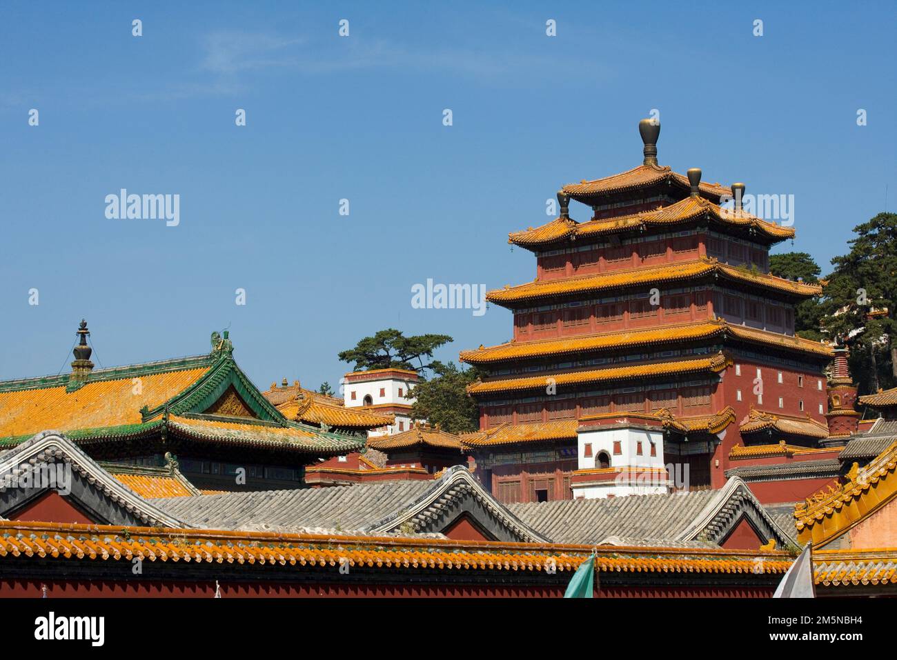 The Temple of Puning,Chengde Stock Photo - Alamy