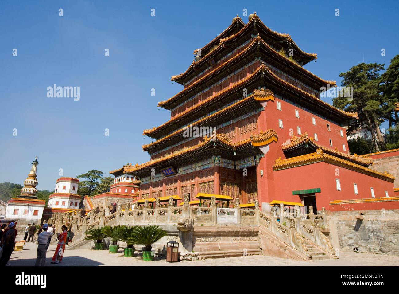 The Temple of Puning,Chengde Stock Photo - Alamy
