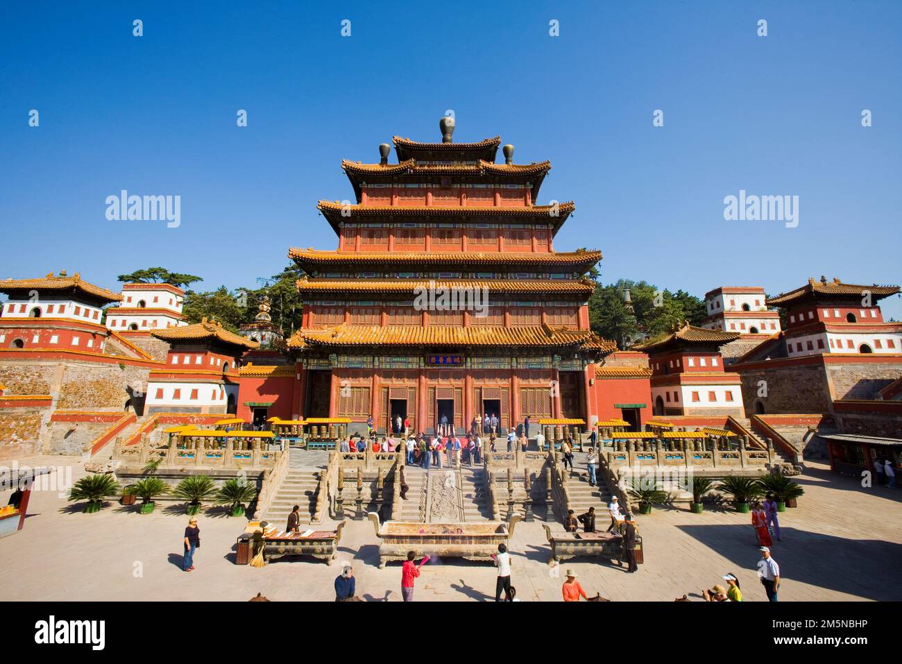 The Temple of Puning,Chengde Stock Photo - Alamy
