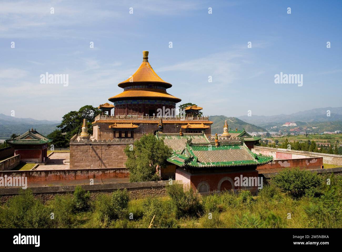 The Temple of Pule,Chengde Stock Photo - Alamy