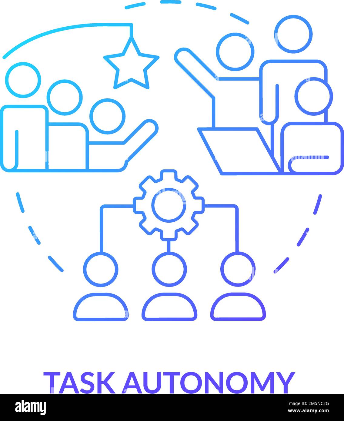 Task autonomy blue gradient concept icon Stock Vector Image & Art - Alamy Task autonomy blue gradient concept icon Stock Vector Image & Art - Alamy