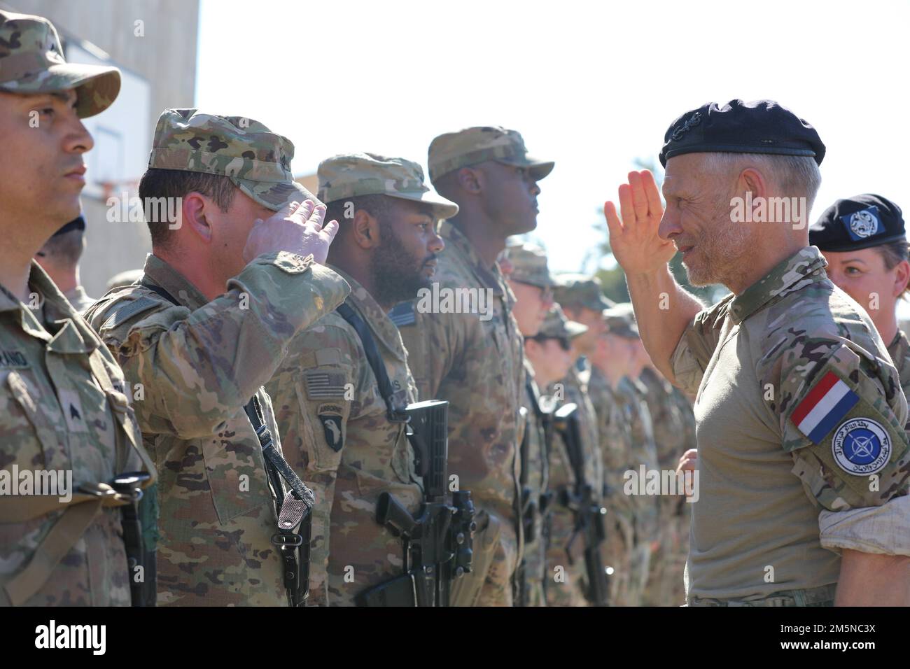Norwegian Army officers present U.S. Soldiers assigned to Task Force ...