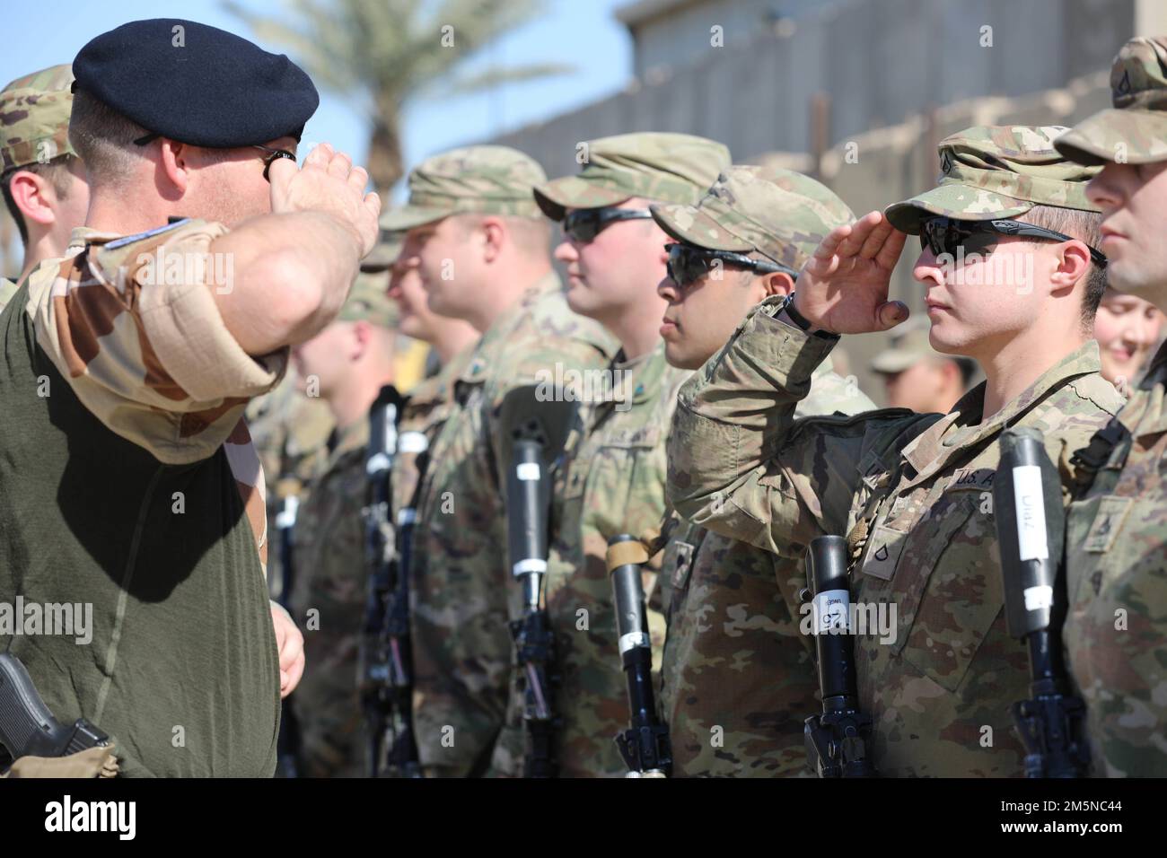 Norwegian Army officers present U.S. Soldiers assigned to Task Force ...
