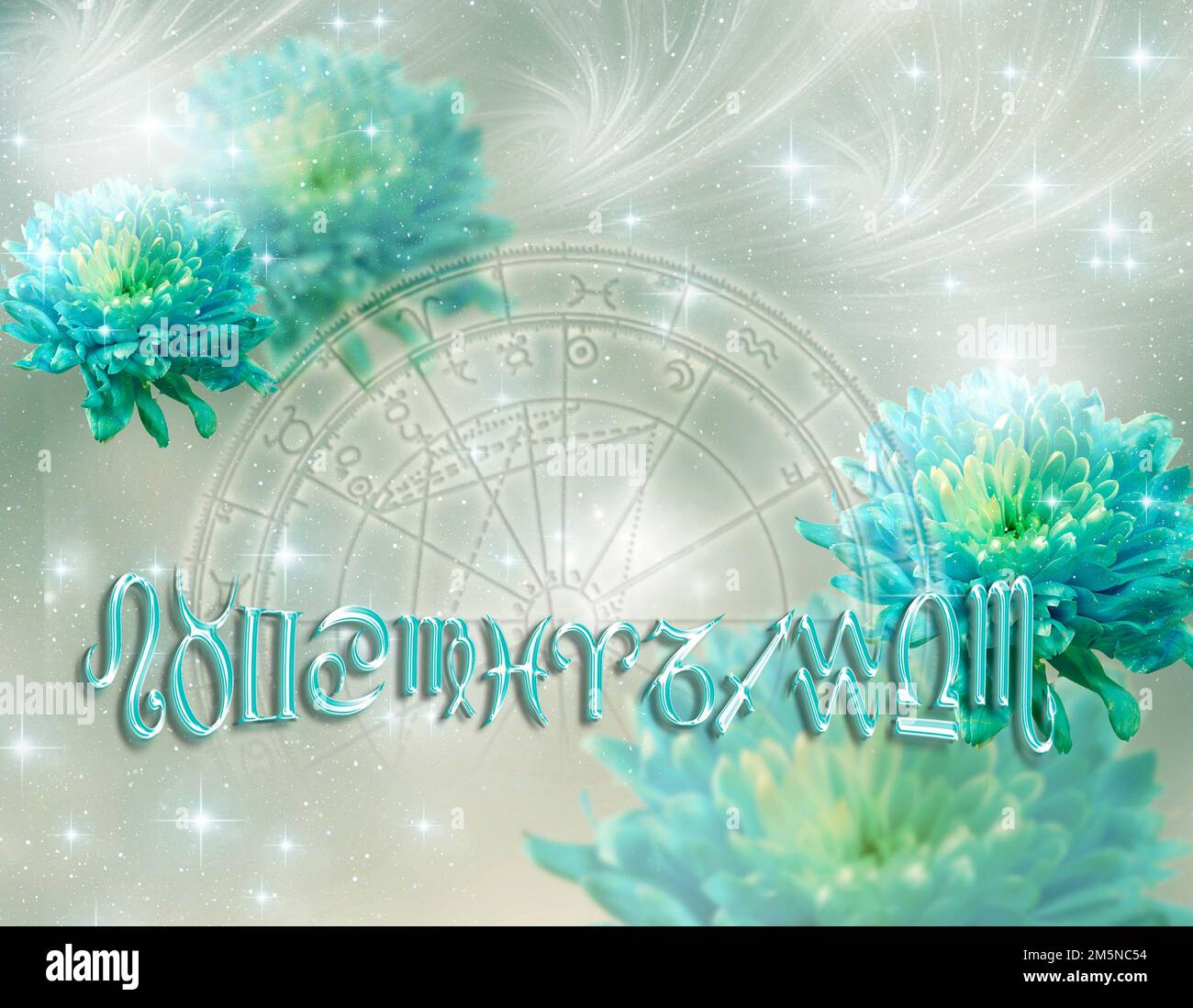 Signs of the zodiac flowers hi-res stock photography and images - Alamy