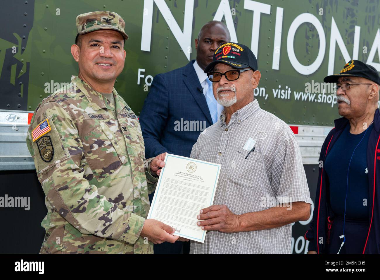 U.S. Army Col. Shane Cuellar, 502nd Force Support Group commander ...