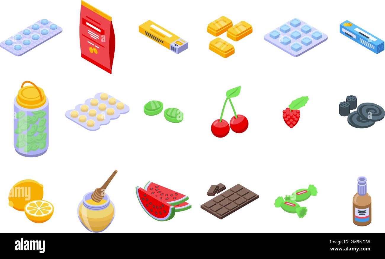 Licorice candy drops in Stock Vector Images - Alamy