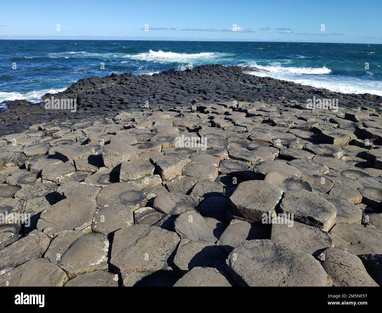 Giant's Causeway, Co. Antrim, Northern Ireland, Great Britain Stock ...