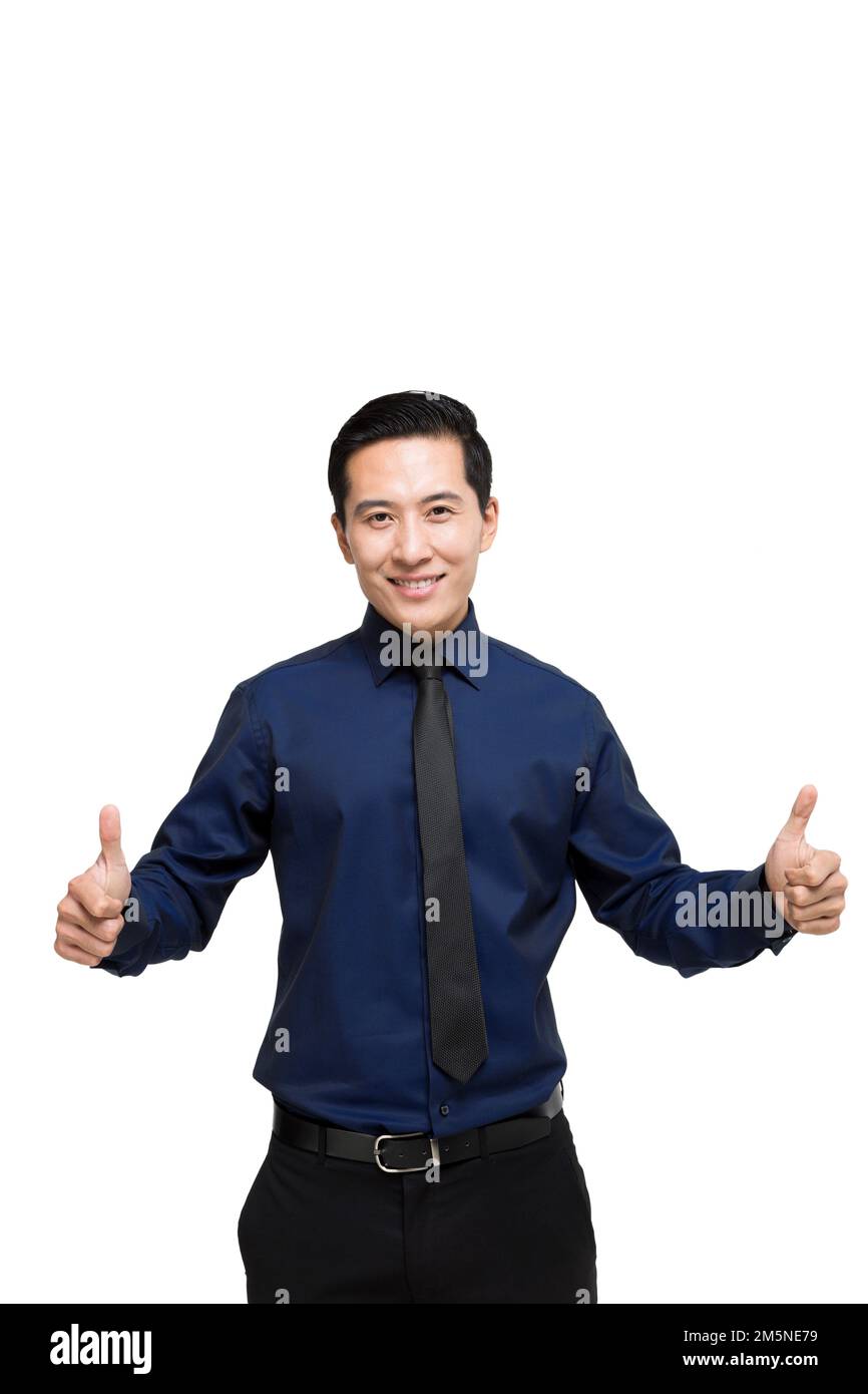 Shed suit business man shu thumb Stock Photo - Alamy