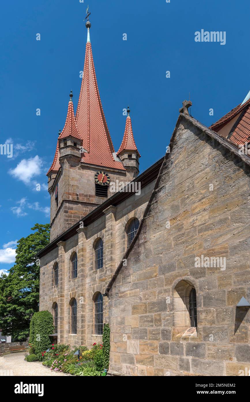 The Protestant St. Matthew's Church, mentioned since 1477, Heroldsberg ...