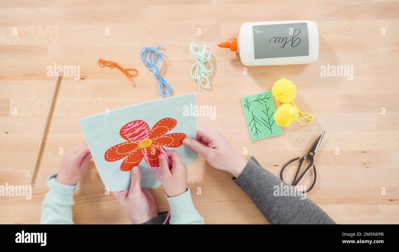 Girl 9 craft fabric hi-res stock photography and images - Alamy
