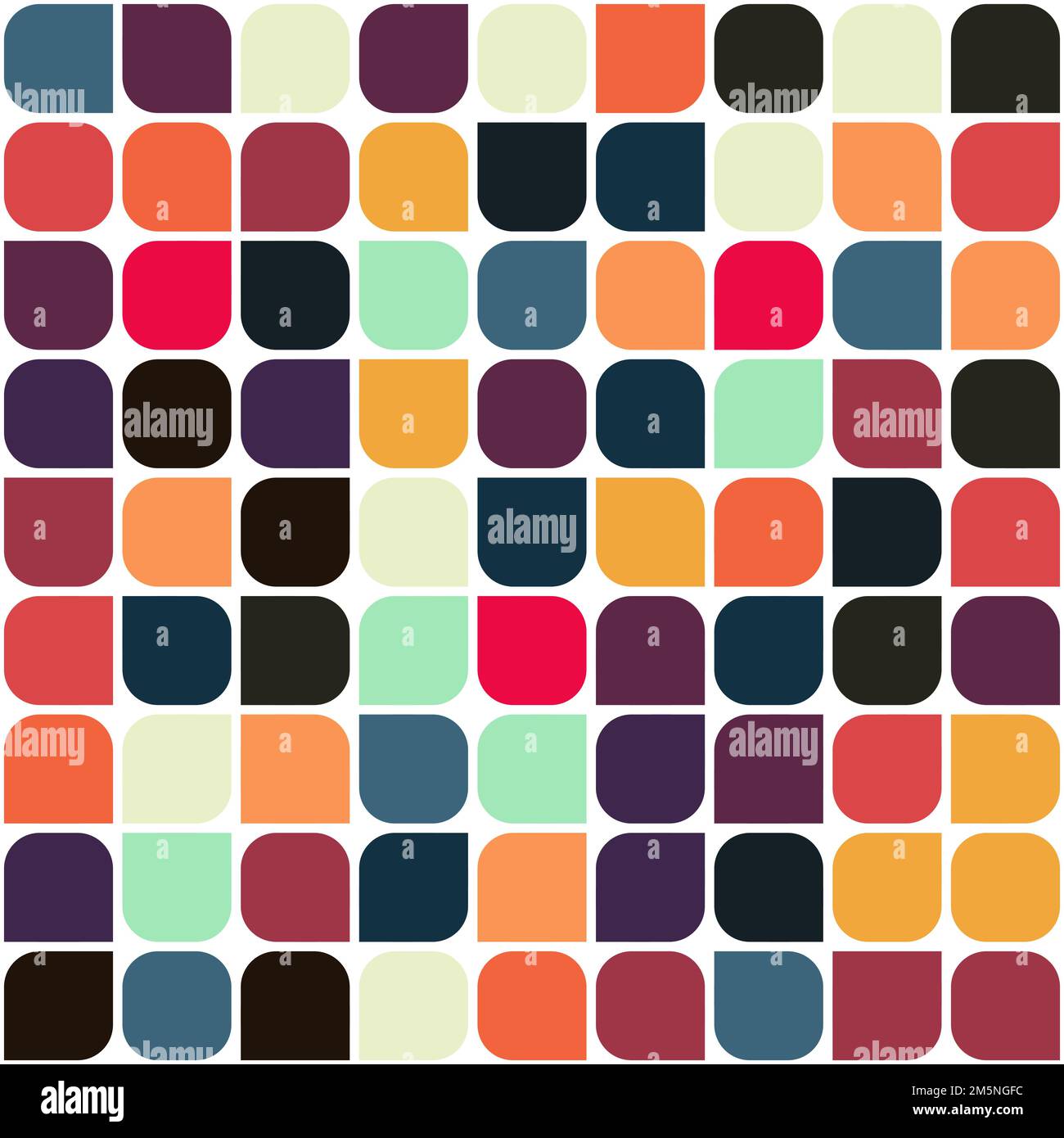 Color checkered squares background generative pattern illustration ...