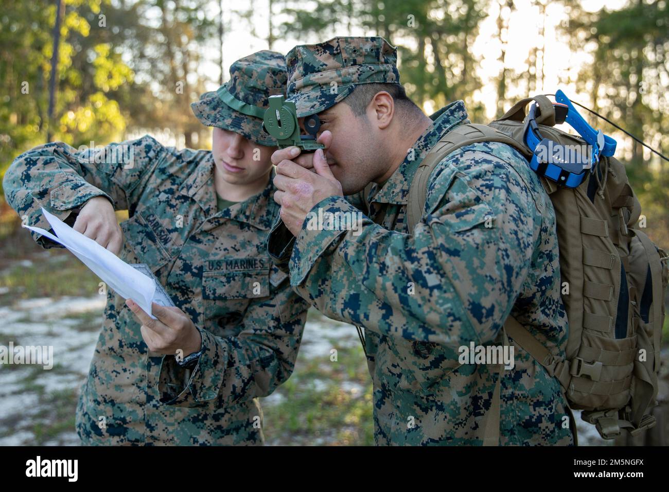 U.S. Marine Corps Lance Cpl. Kady E. Carlson, an engineer equipment ...