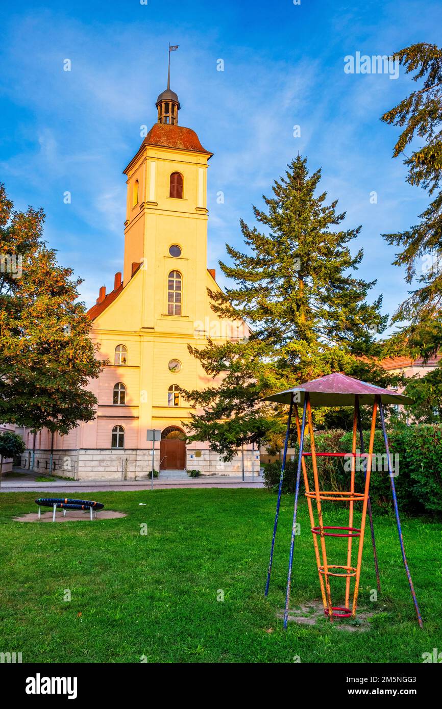Anklam Garrison Church, Mecklenburg-Western Pomerania, Germany Stock ...