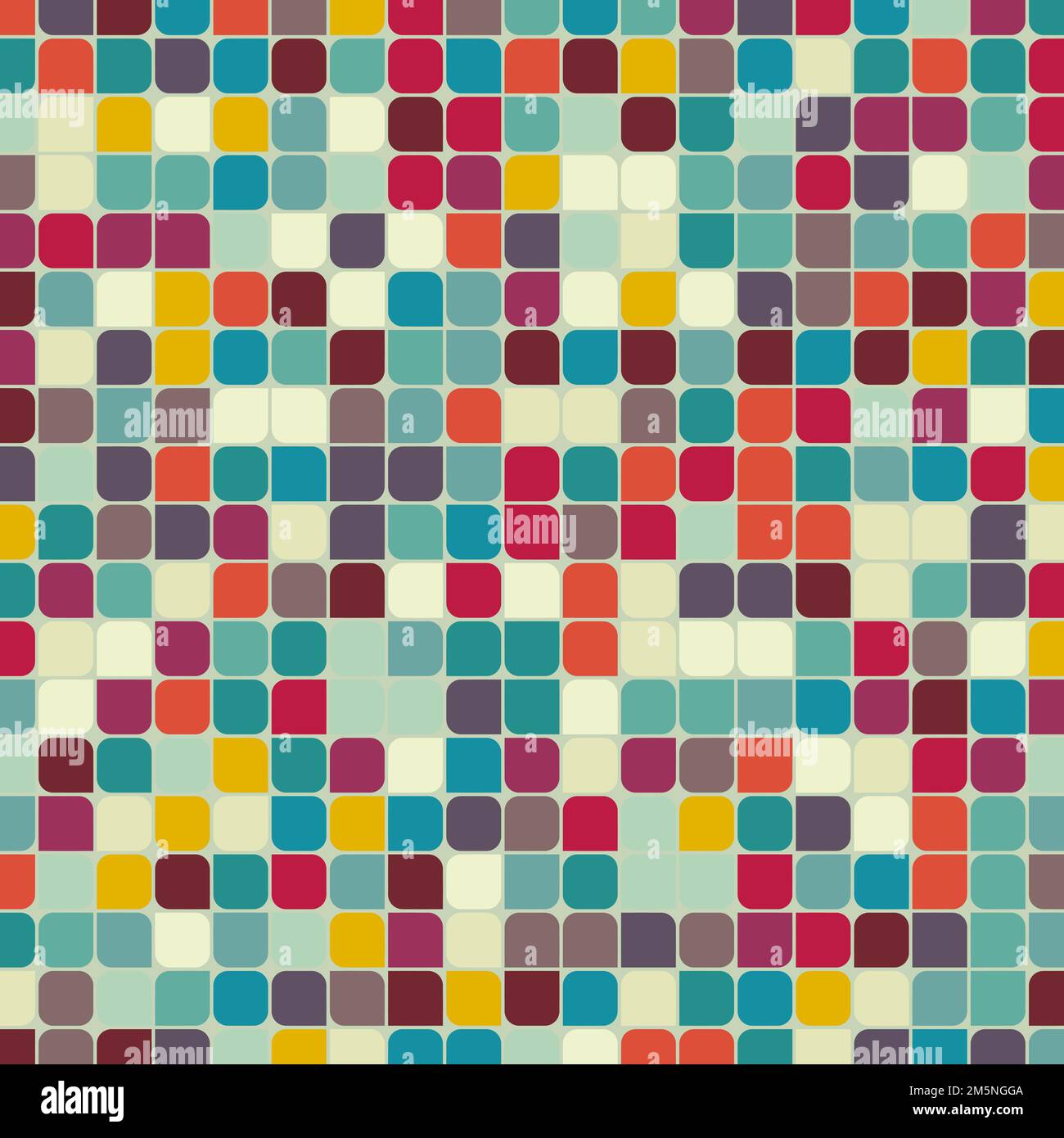Color checkered squares background generative pattern illustration ...