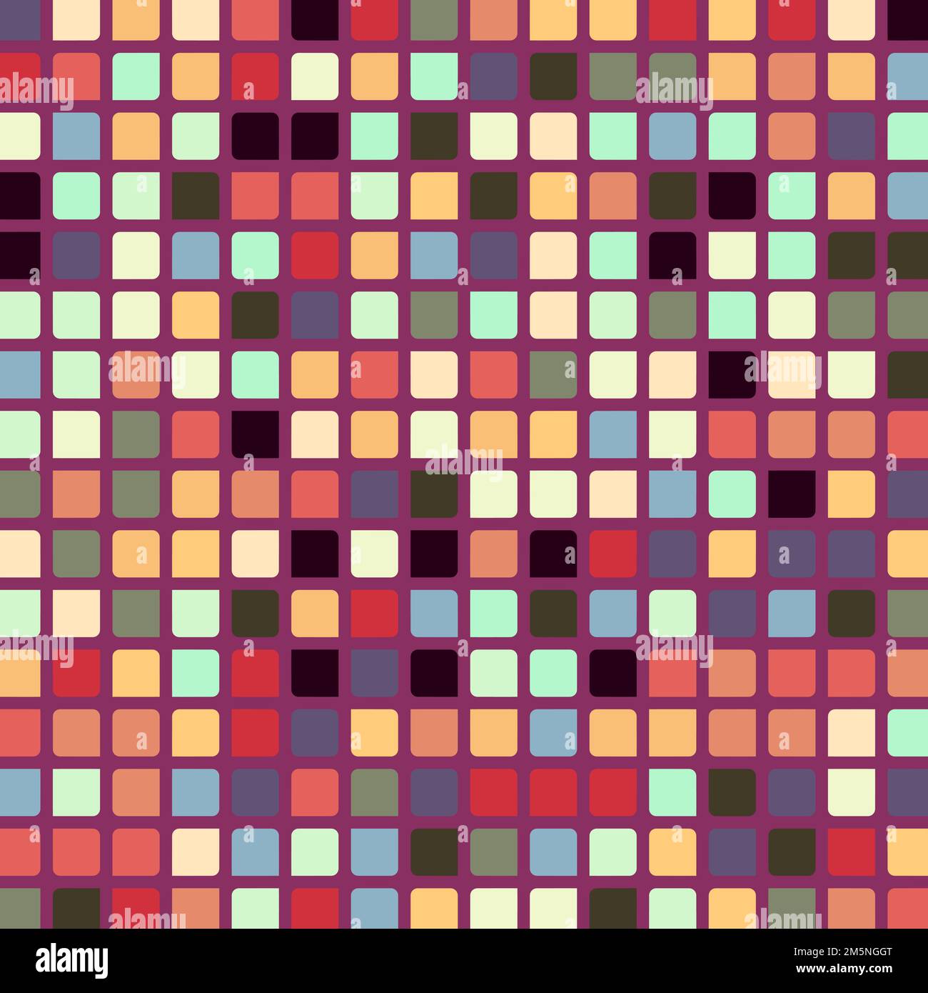 Color checkered squares background generative pattern illustration ...
