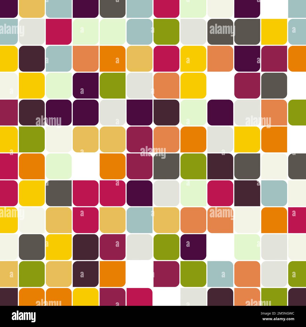 Color checkered squares background generative pattern illustration ...
