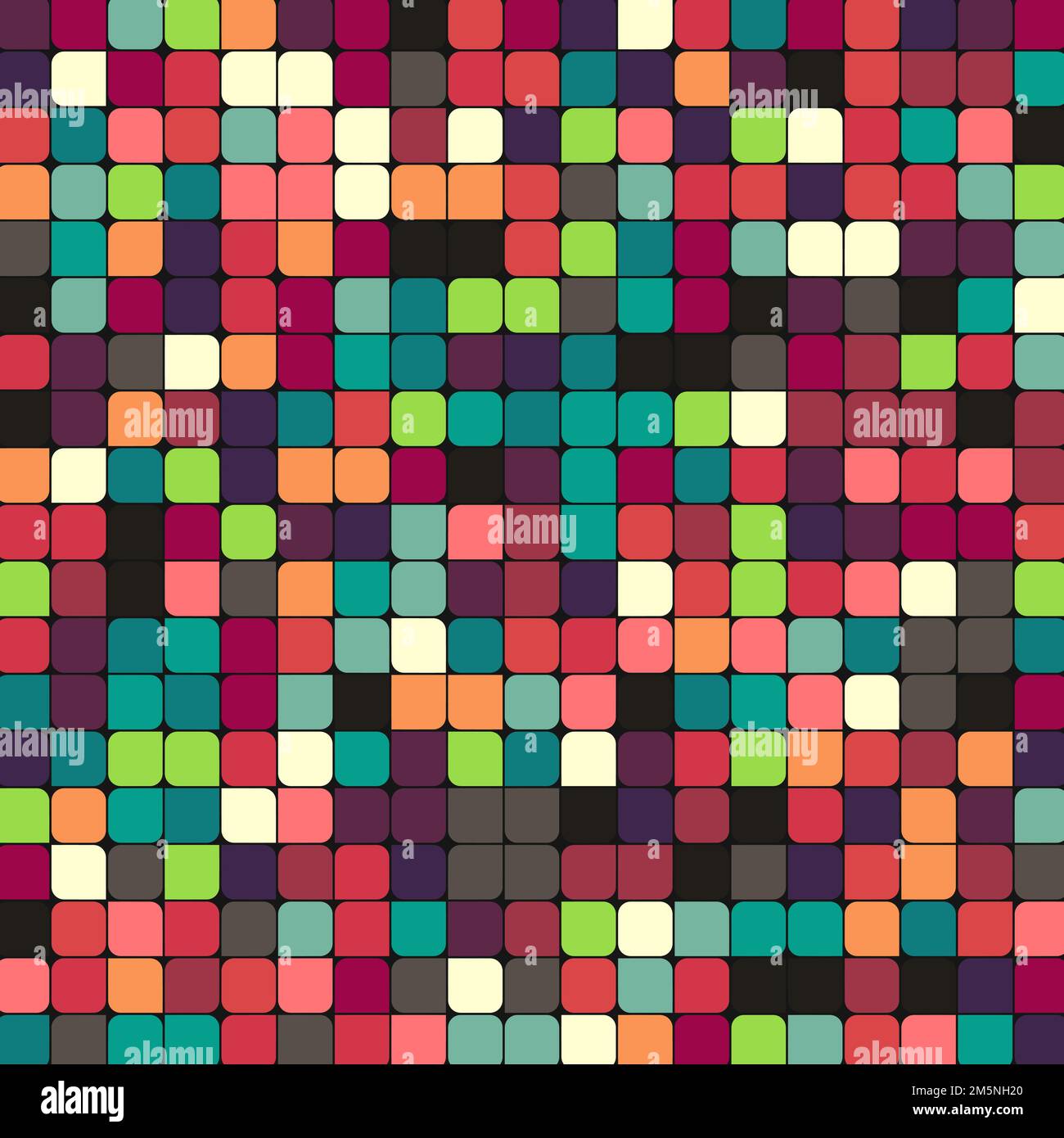 Color checkered squares background generative pattern illustration ...