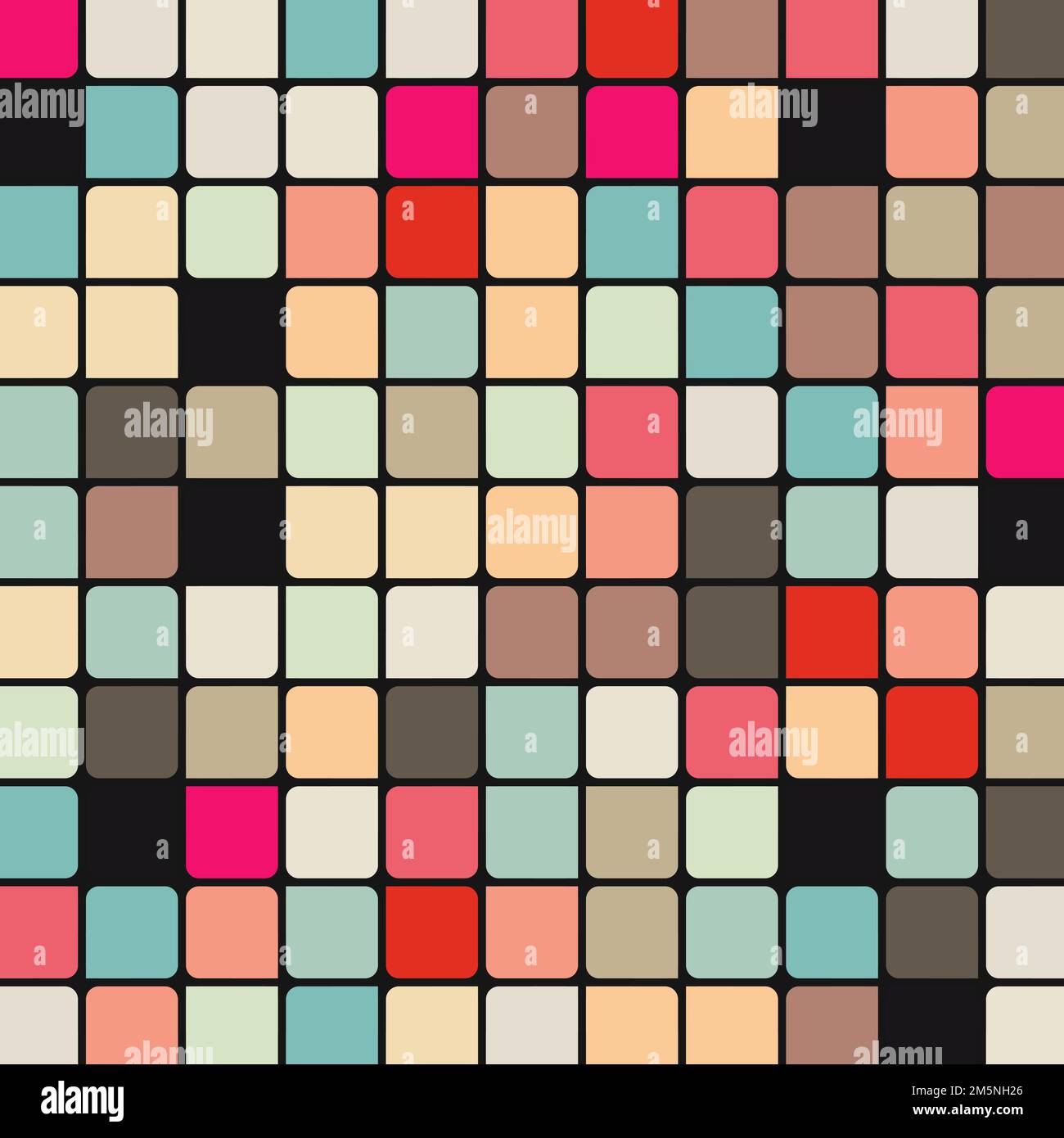 Color checkered squares background generative pattern illustration ...