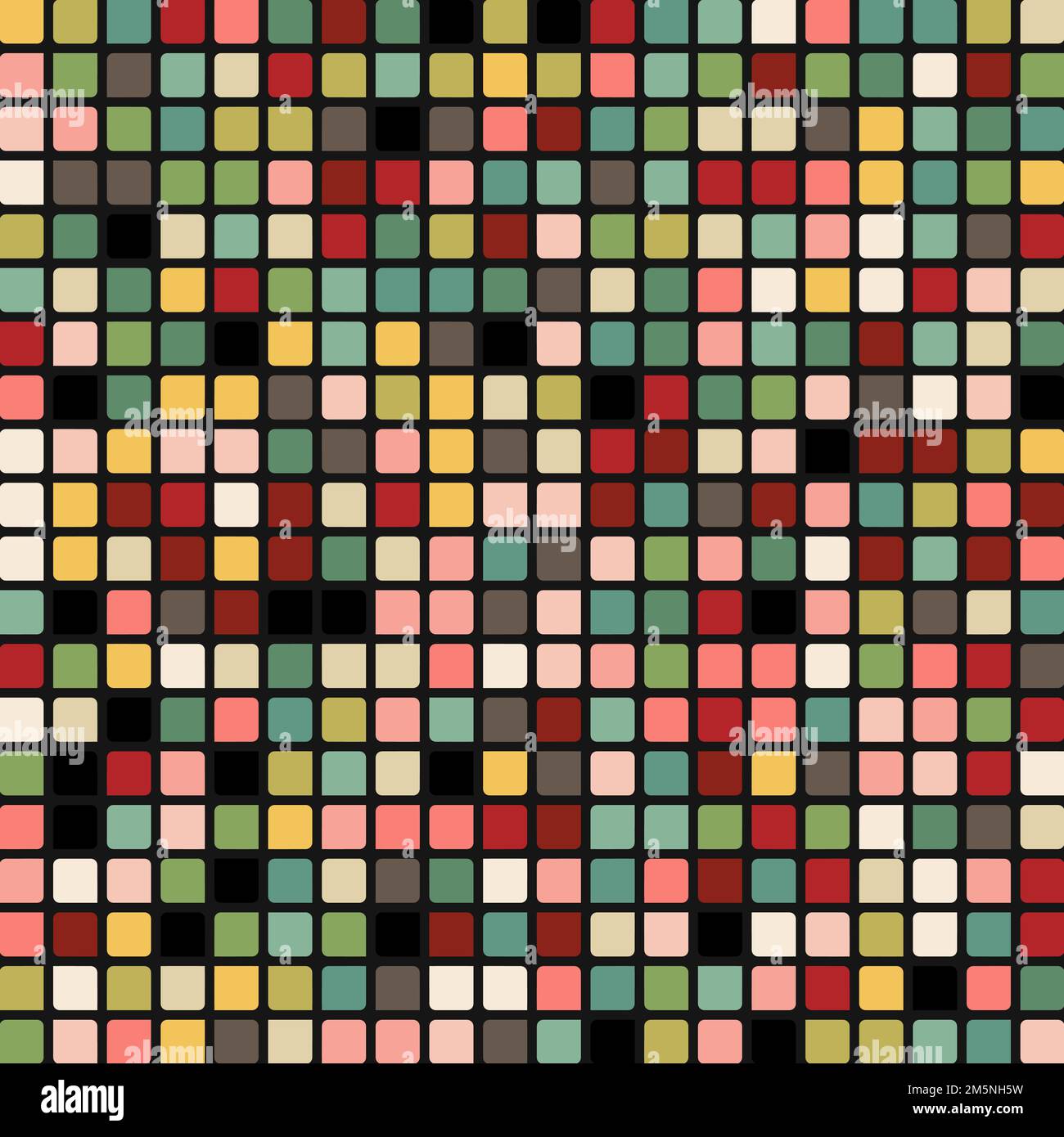 Color checkered squares background generative pattern illustration ...