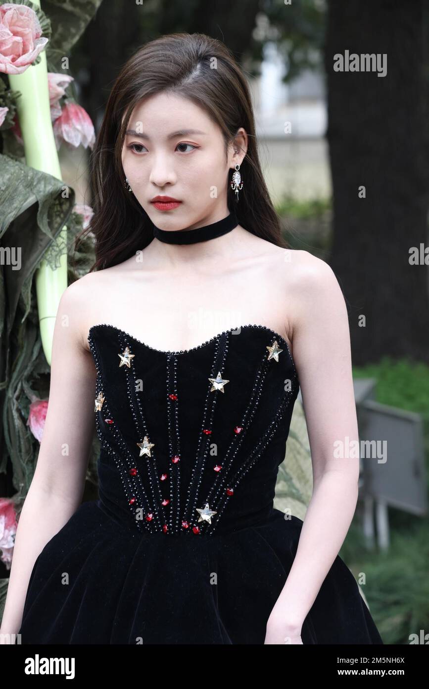 Chinese singer, dancer, and actress Sun Rui attended an activity in ...