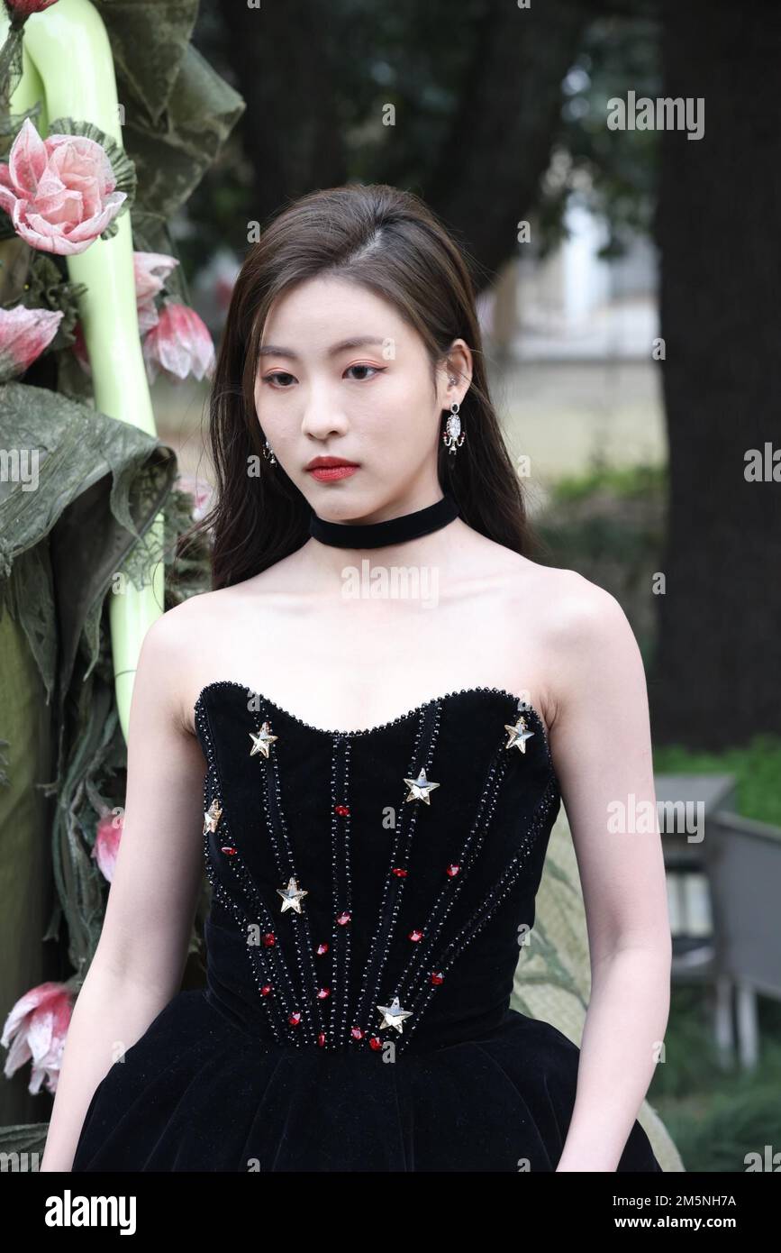 Chinese singer, dancer, and actress Sun Rui attended an activity in ...