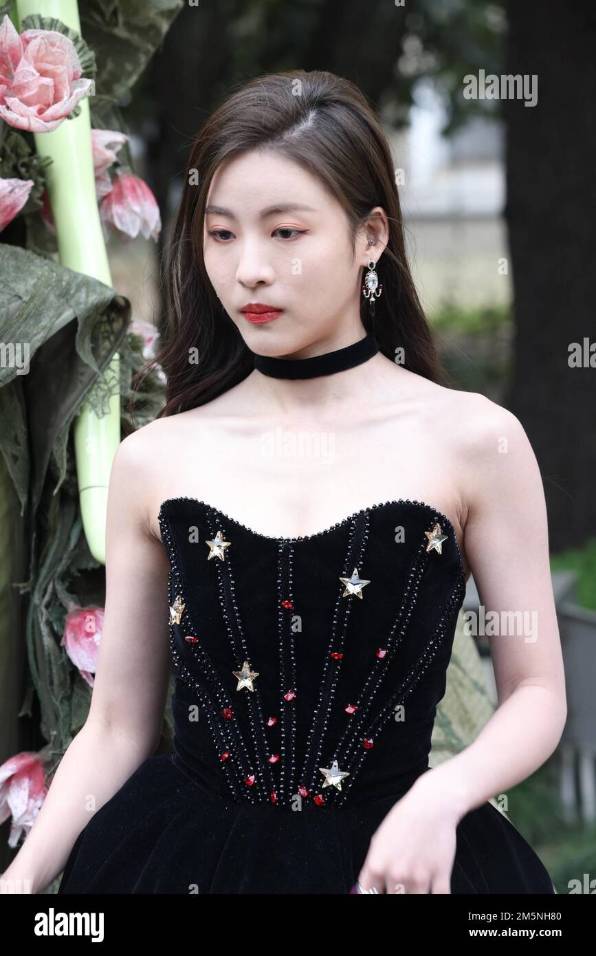 Chinese singer, dancer, and actress Sun Rui attended an activity in ...