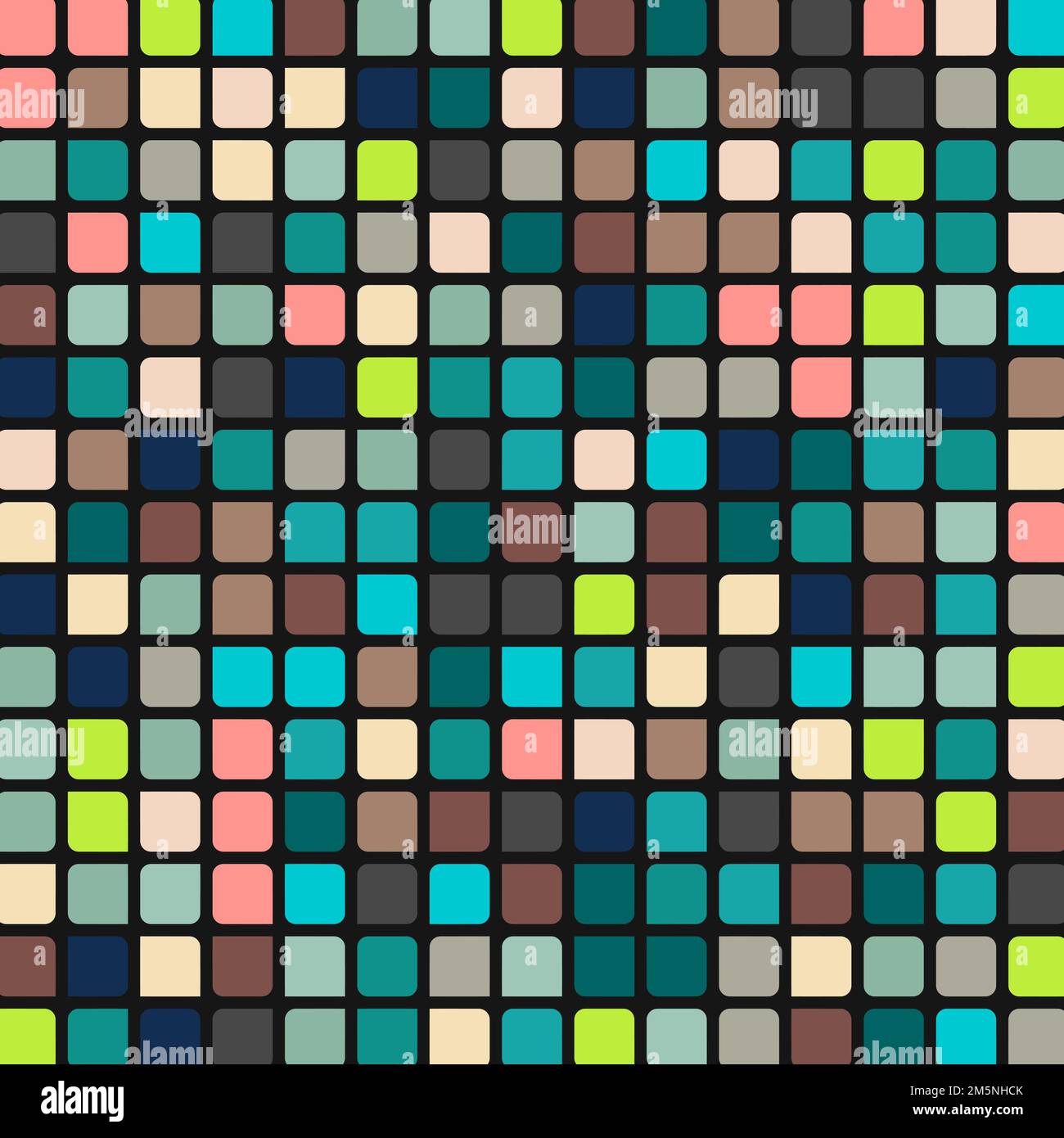 Color checkered squares background generative pattern illustration ...