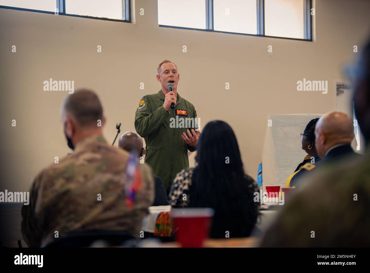 U.S. Air Force Col. Benjamin Jonsson, 6th Air Refueling Wing commander ...