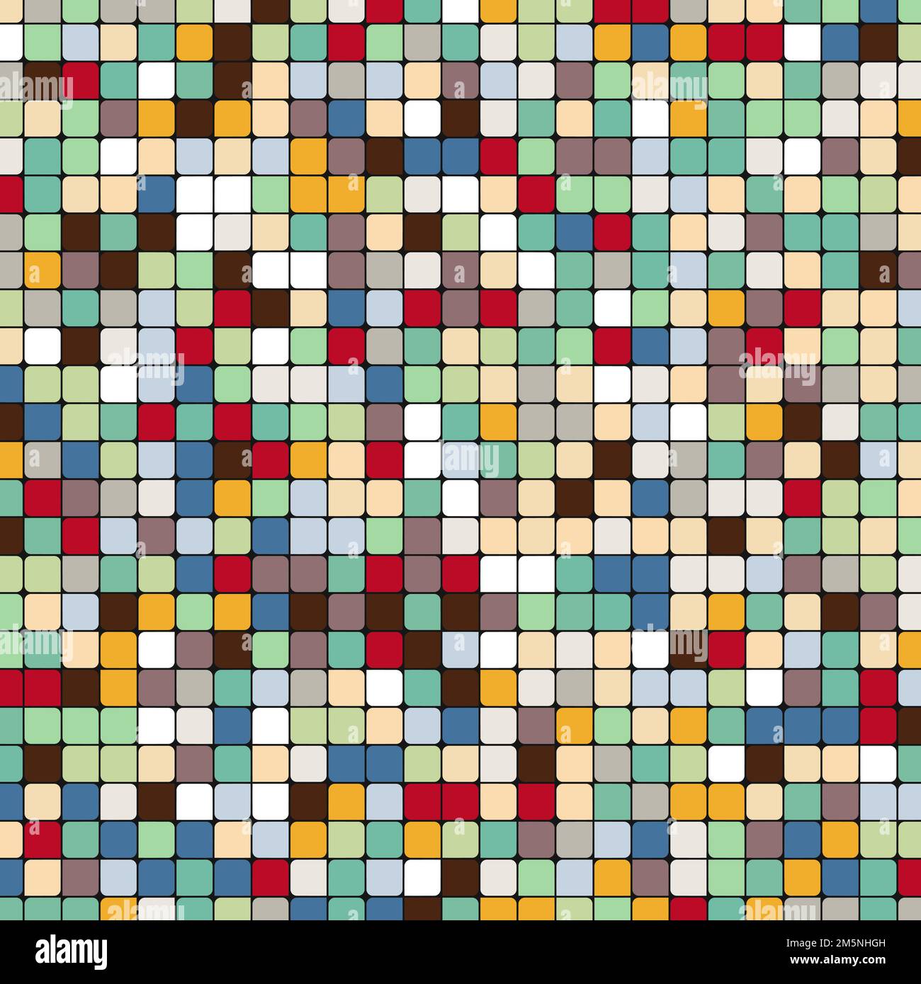 Color checkered squares background generative pattern illustration ...