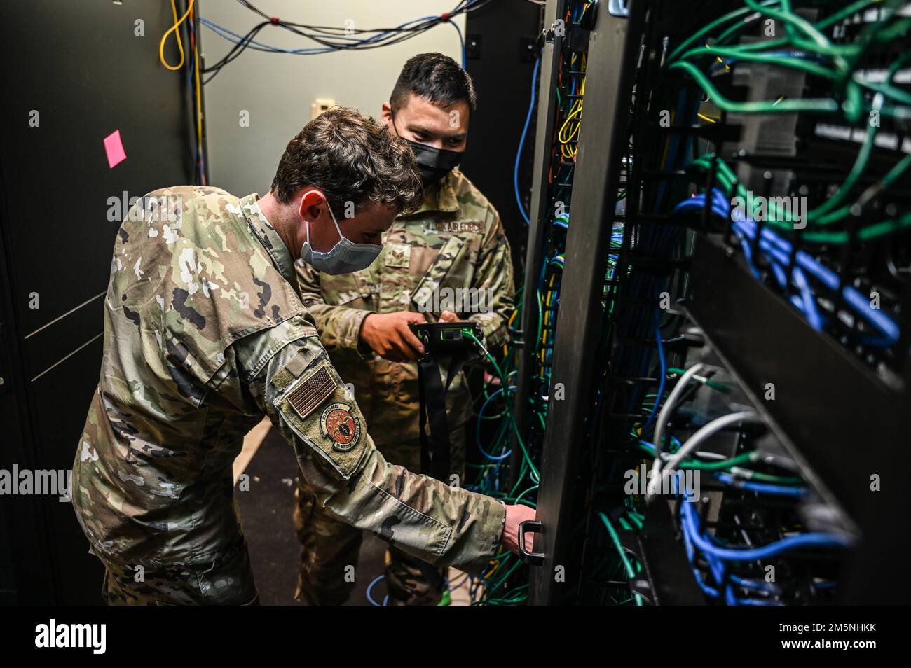Airman 1st Class Paul Hasler (left), 15th Medical Group Medical ...