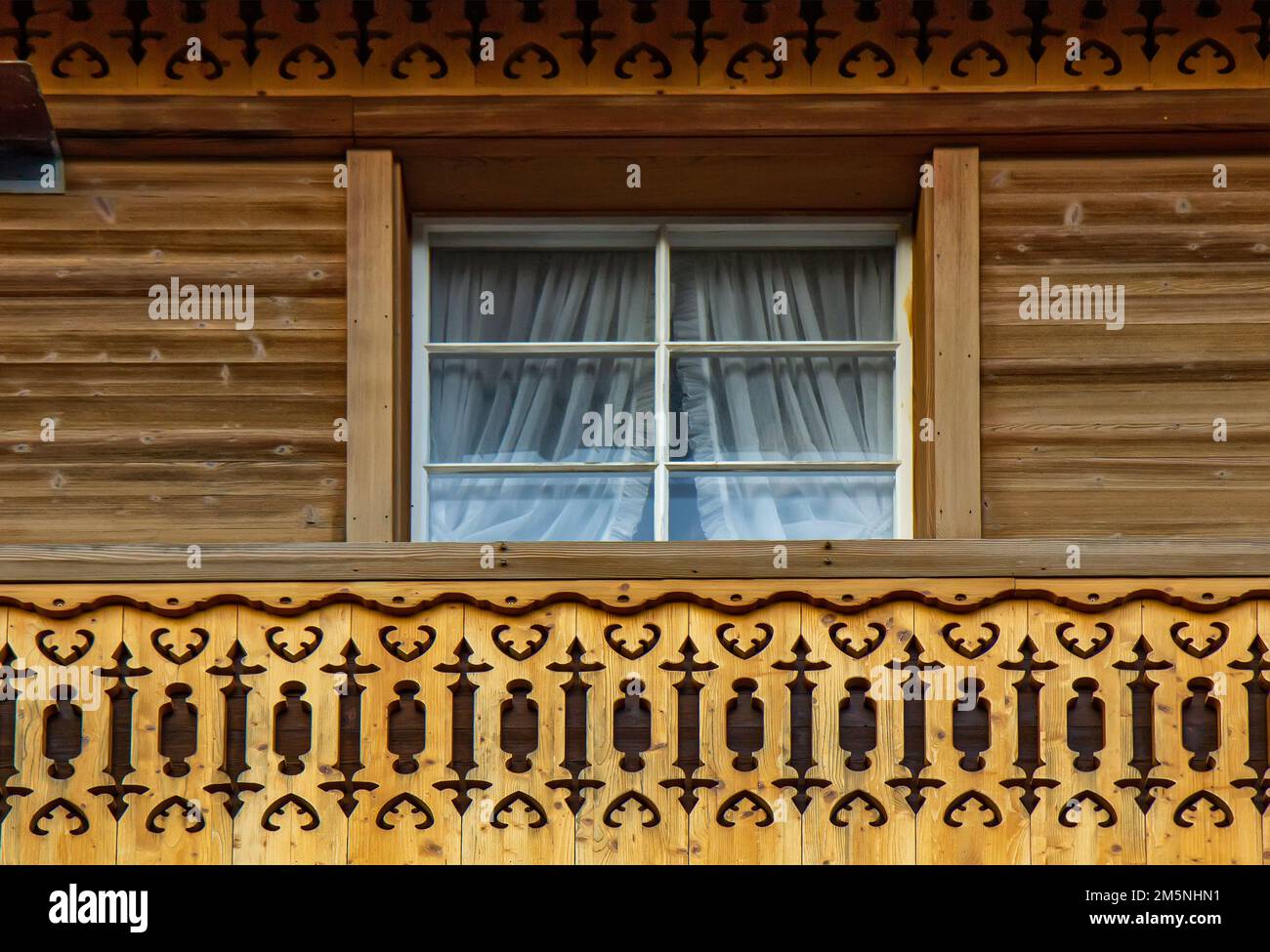 Old traditional window in village in Switzerland Stock Photo - Alamy