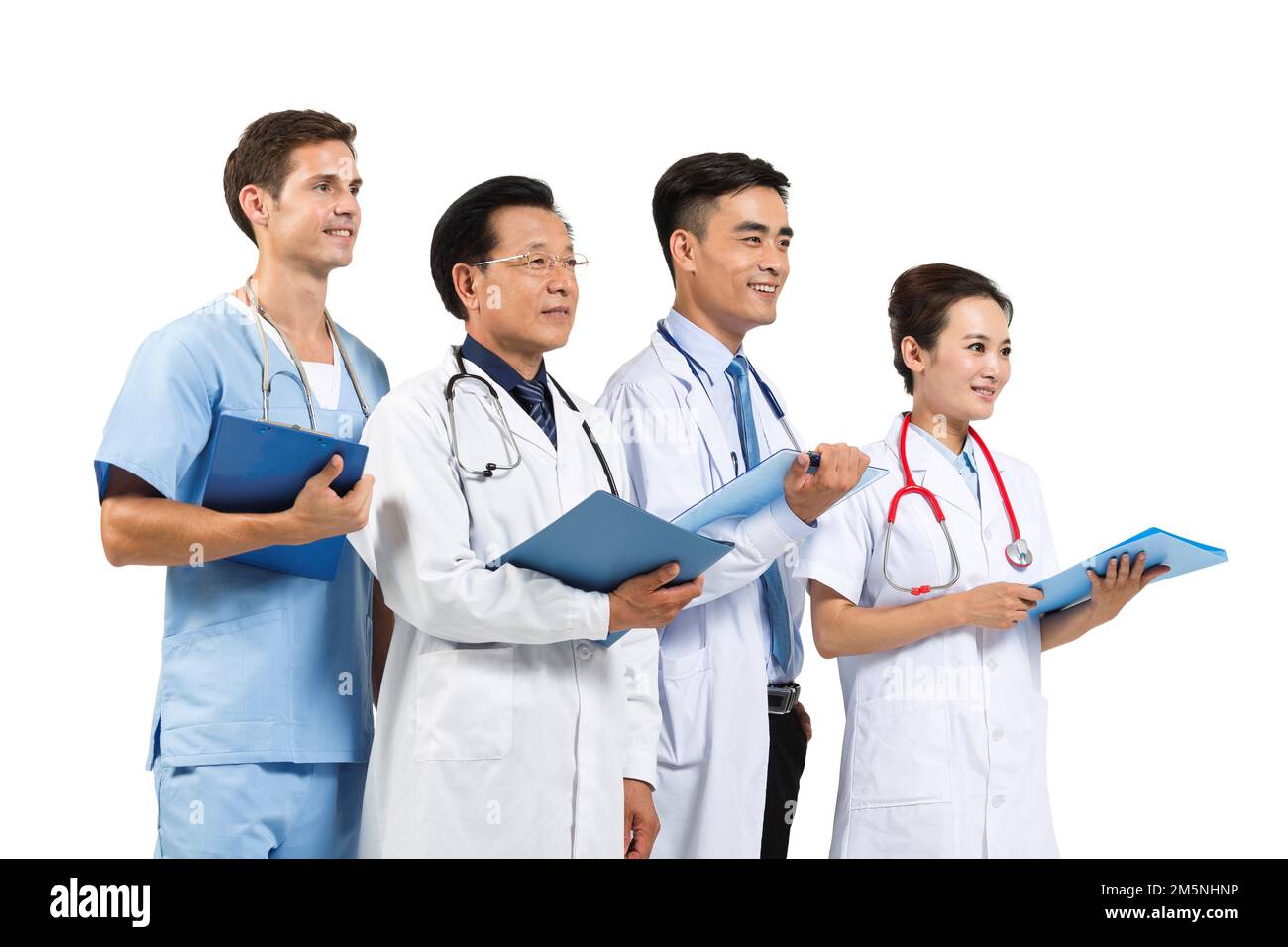 Take the doctor team Stock Photo - Alamy