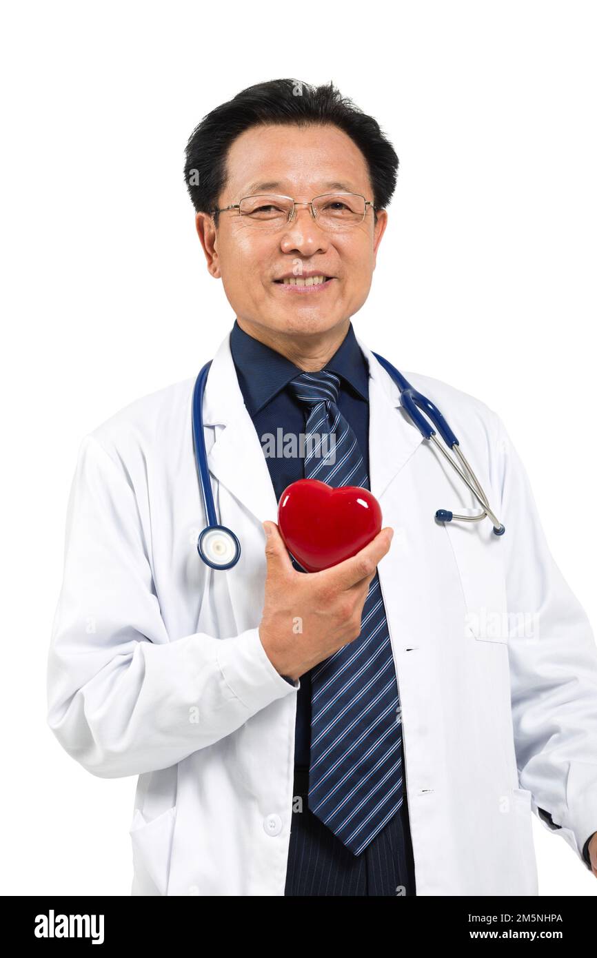 Shed older male doctor Stock Photo - Alamy