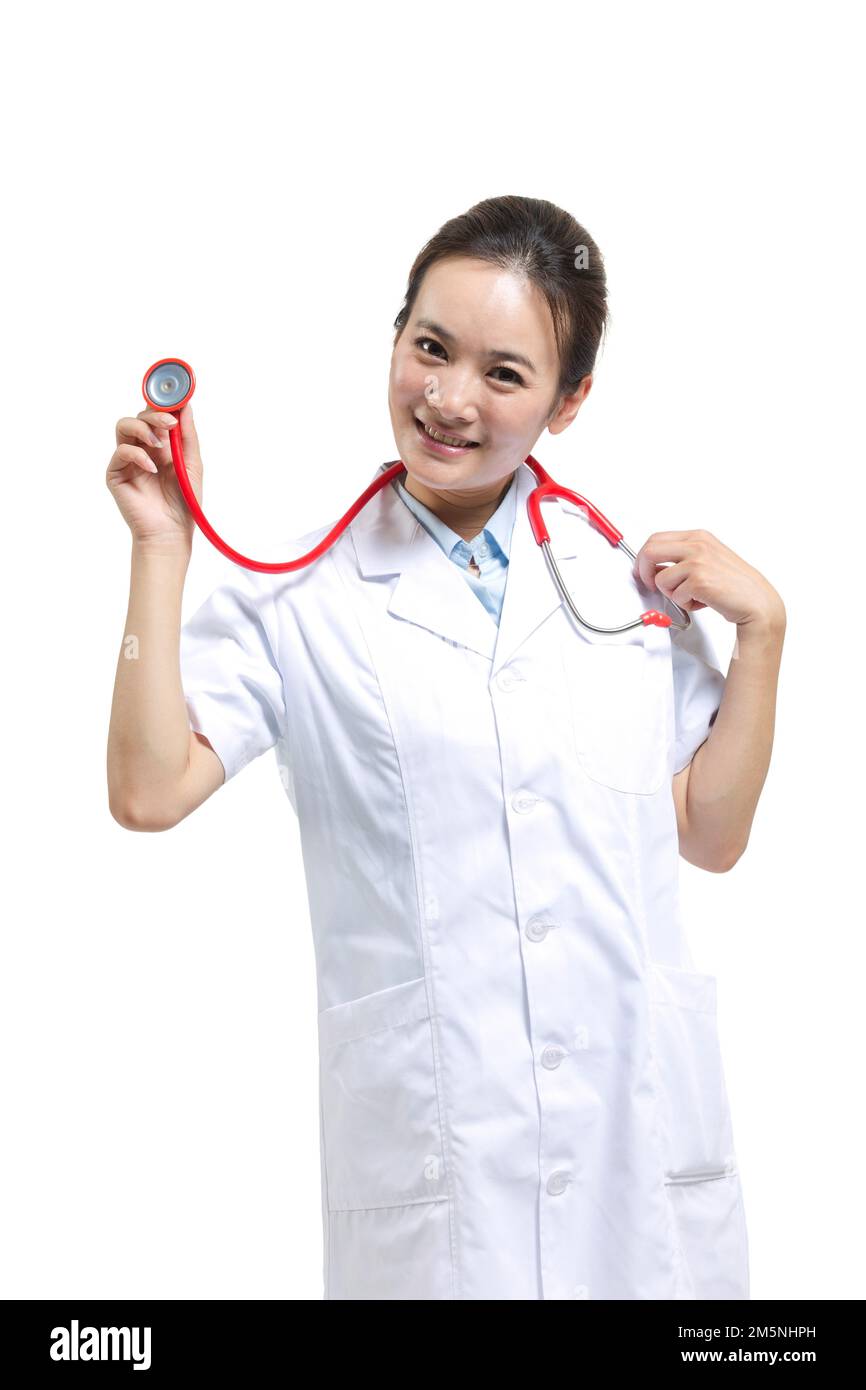 Shed young female doctor Stock Photo - Alamy