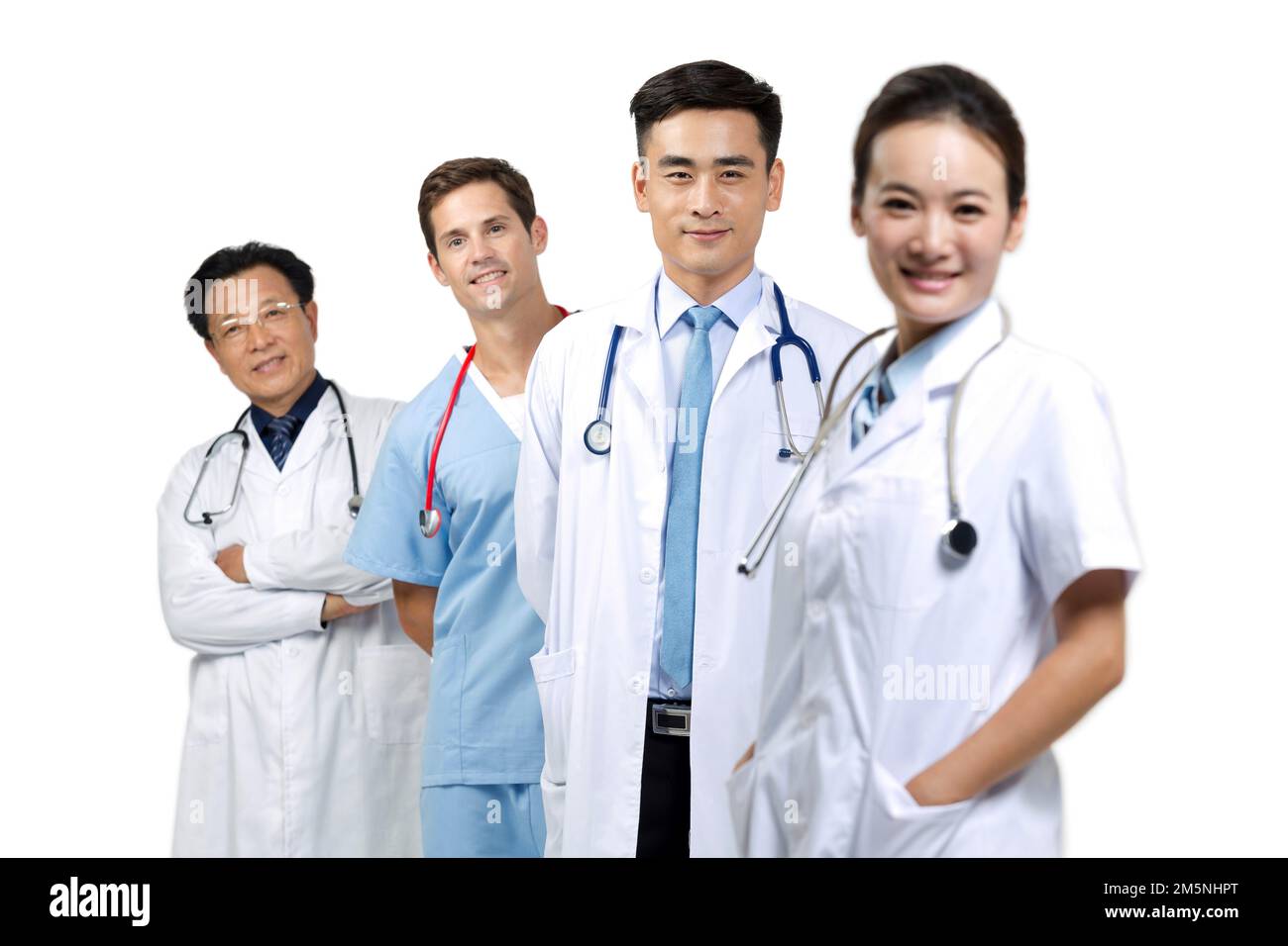 Take the doctor team Stock Photo - Alamy