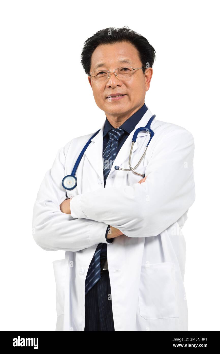 Shed older male doctor Stock Photo - Alamy