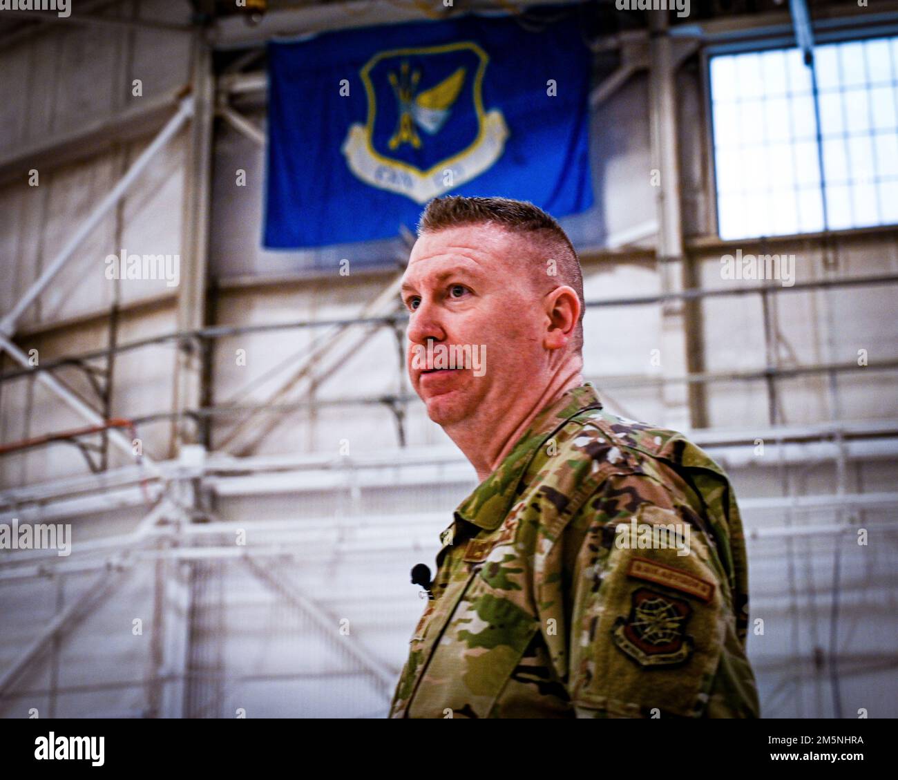 U.S. Air Force Chief Master Sgt. Chad W. Bickley, 18th Air Force ...