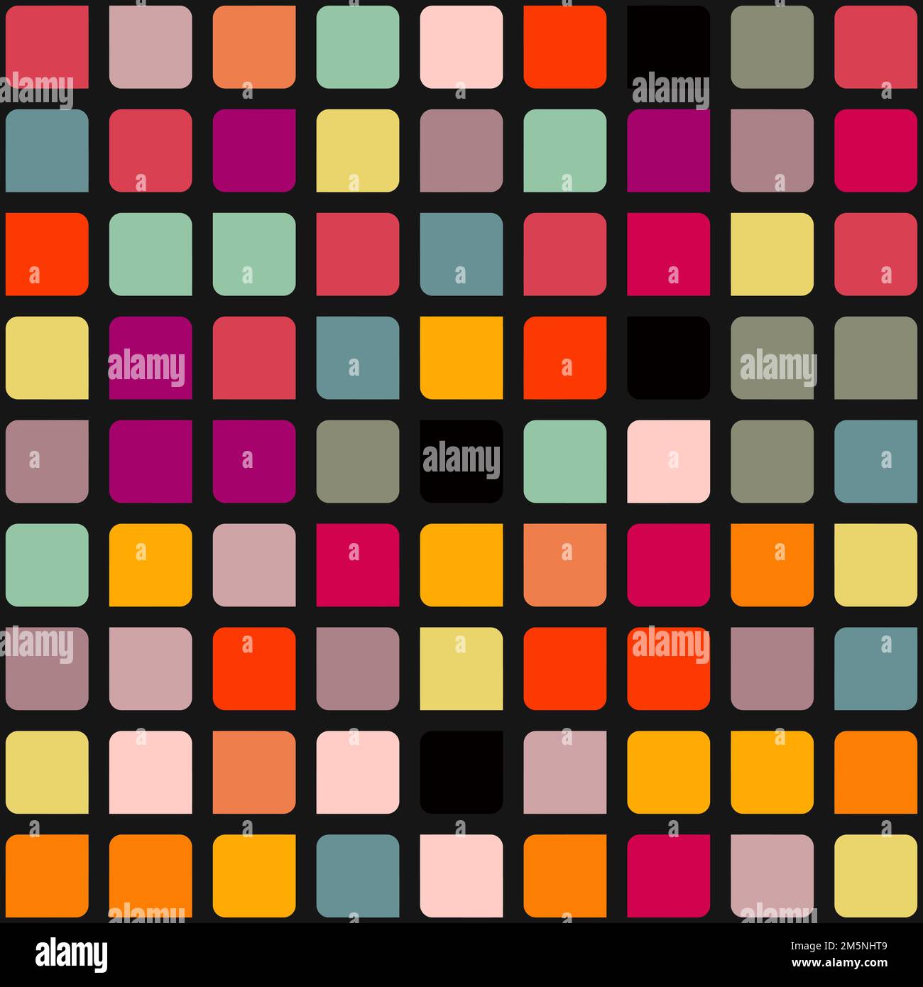 Color checkered squares background generative pattern illustration ...