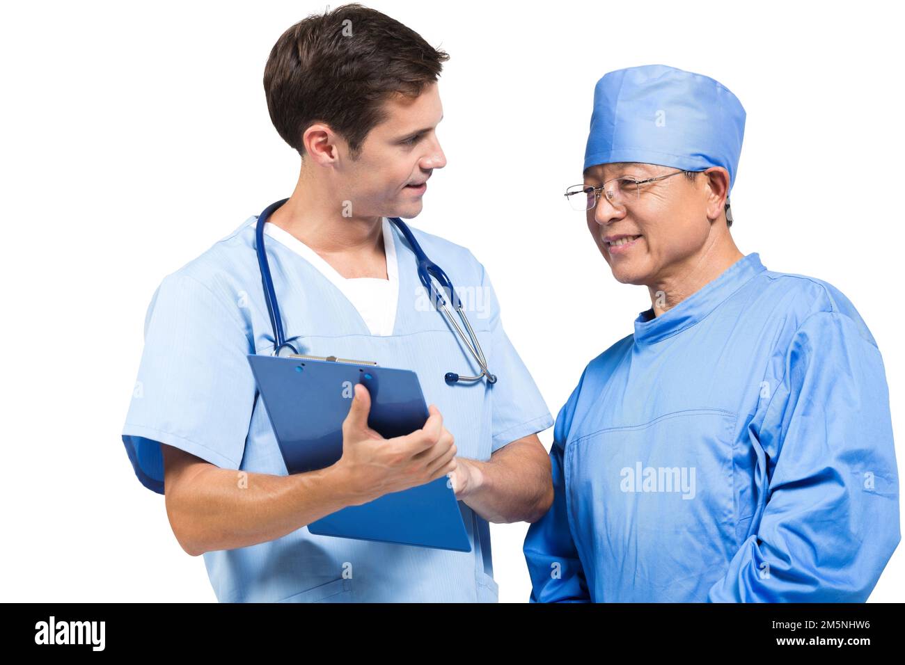 Shed older male doctors and foreign male doctors take the operating ...