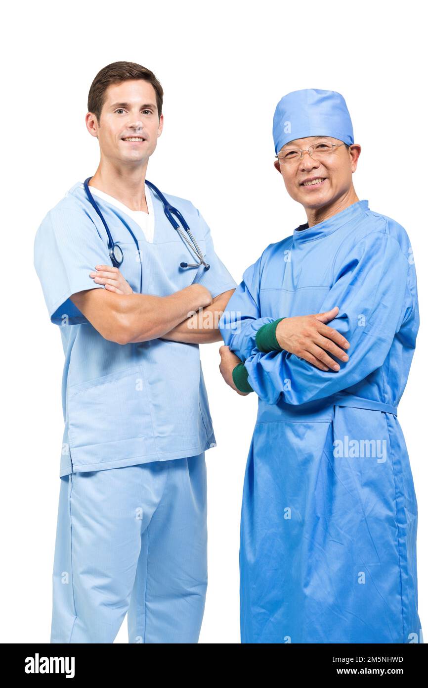 Shed older male doctors and foreign male doctors take the operating ...