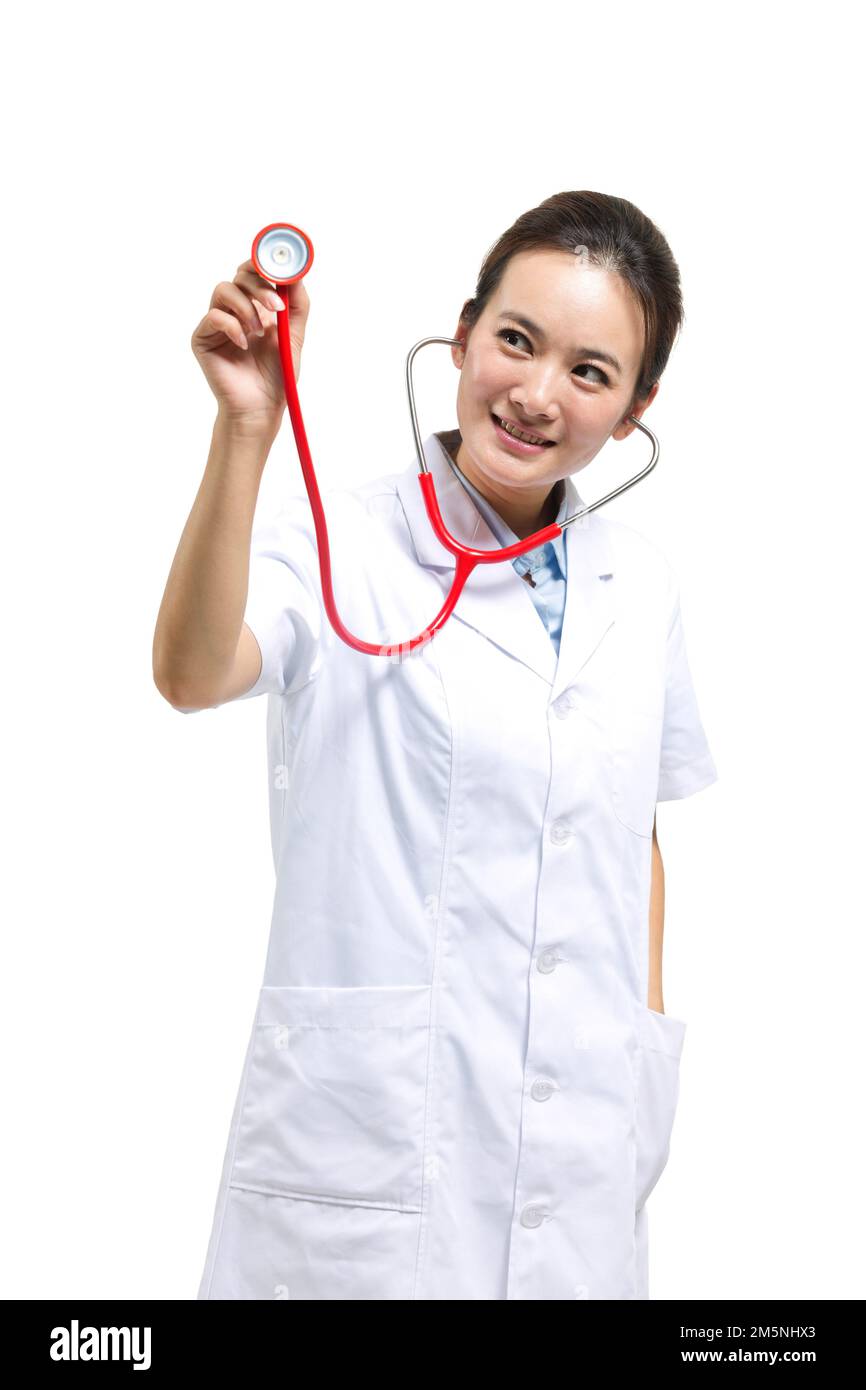 Shed young female doctor Stock Photo - Alamy