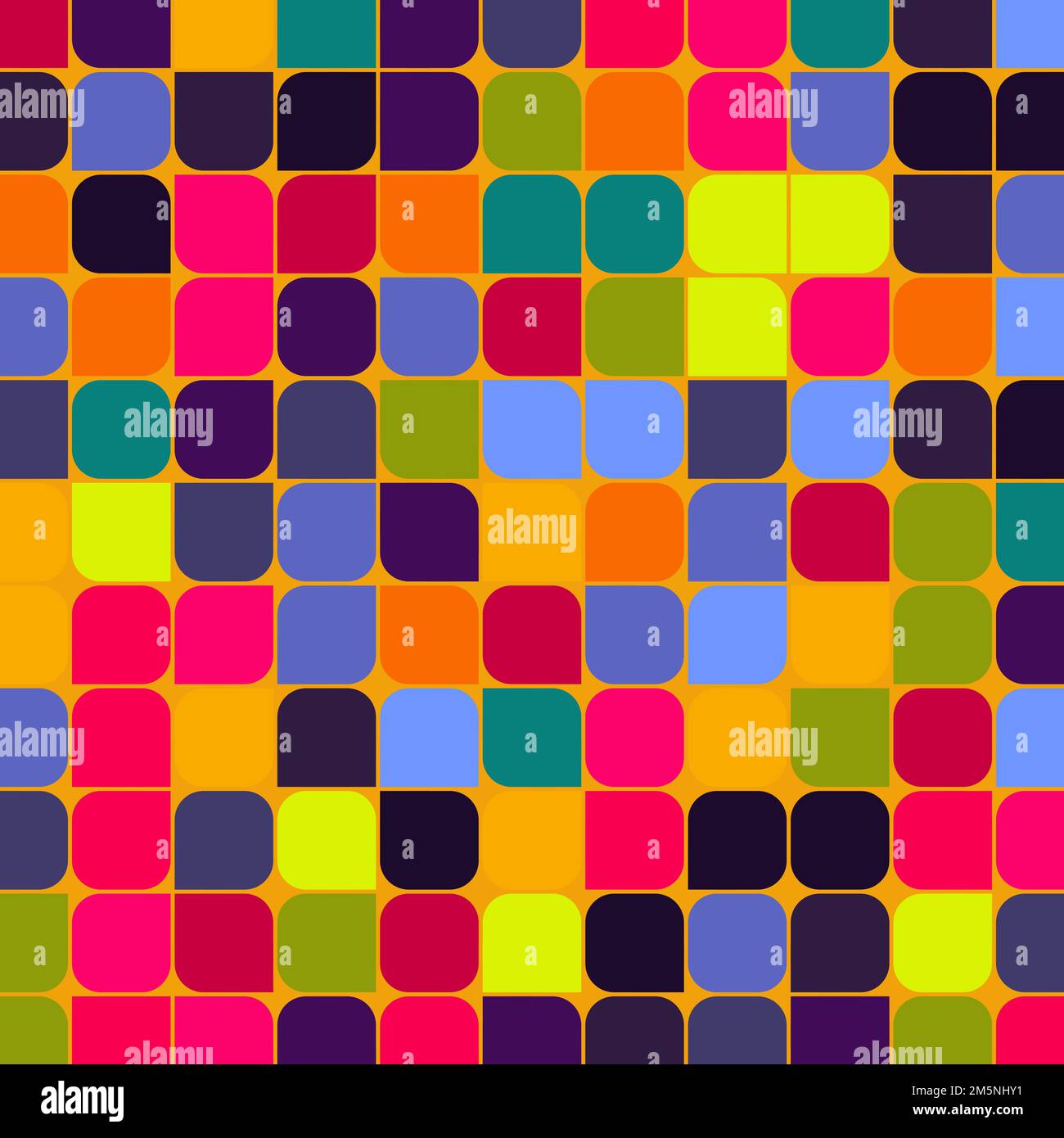 Color checkered squares background generative pattern illustration ...