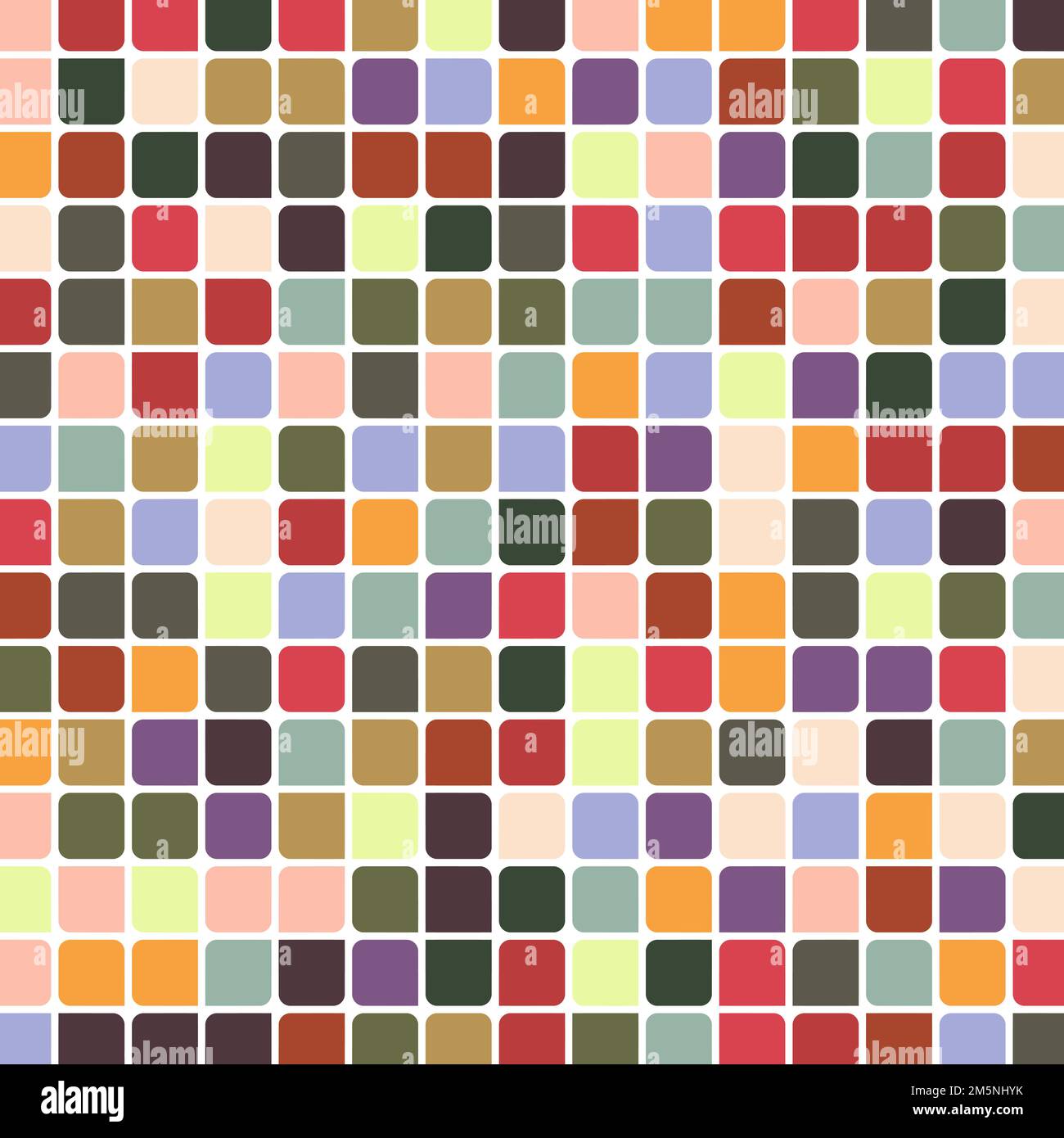 Color checkered squares background generative pattern illustration ...