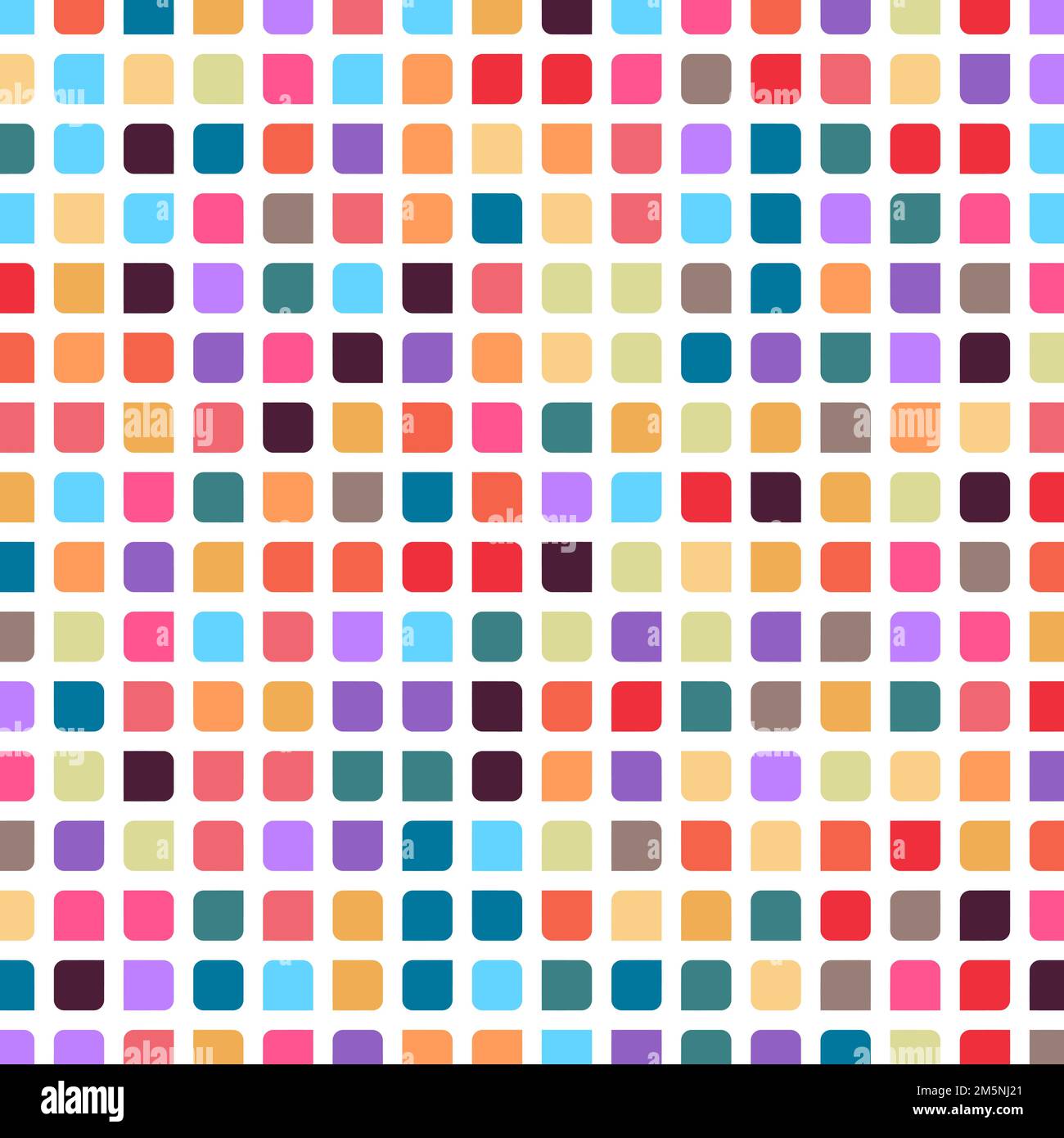 Color checkered squares background generative pattern illustration ...