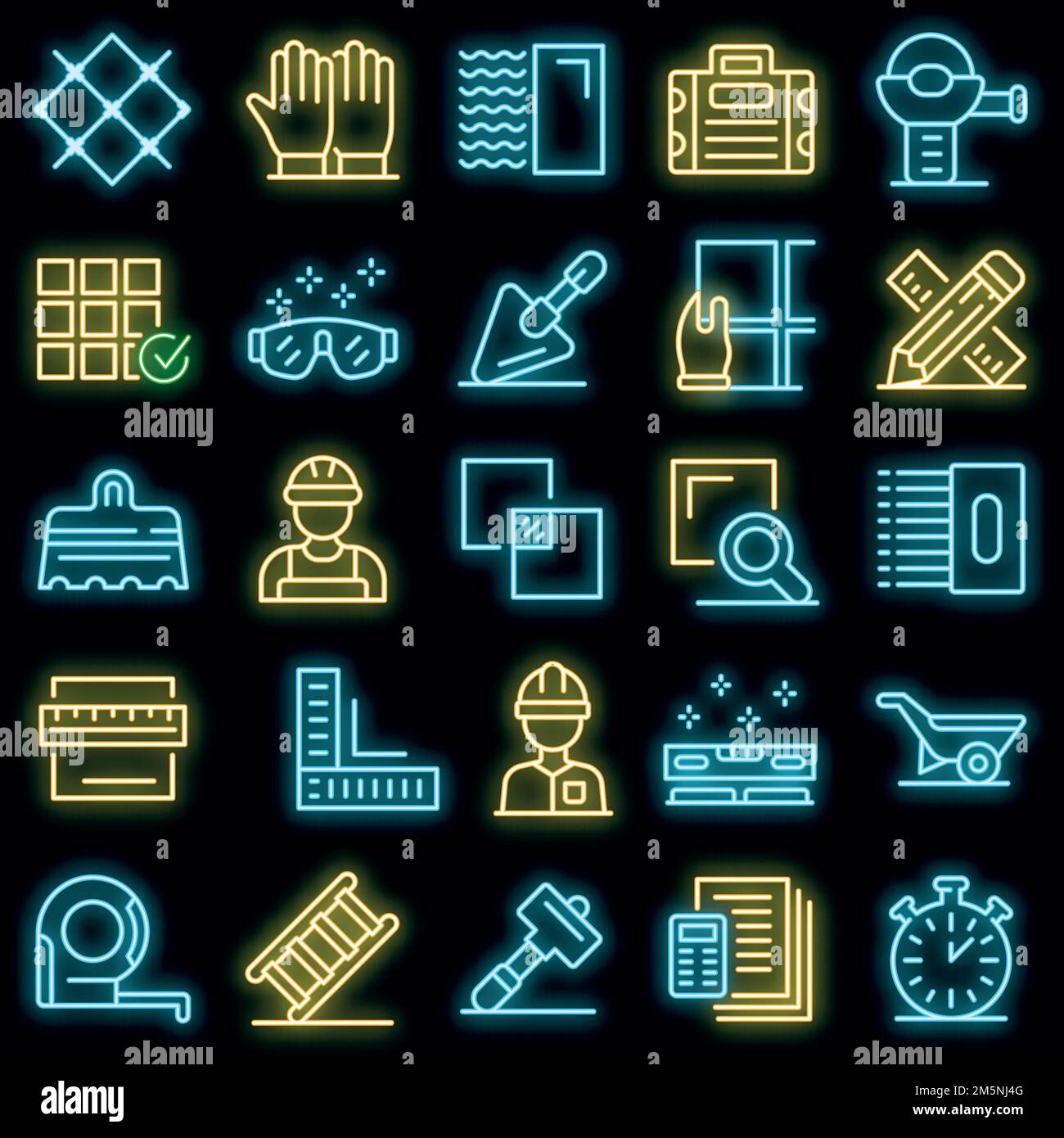 Tile install Stock Vector Images - Alamy