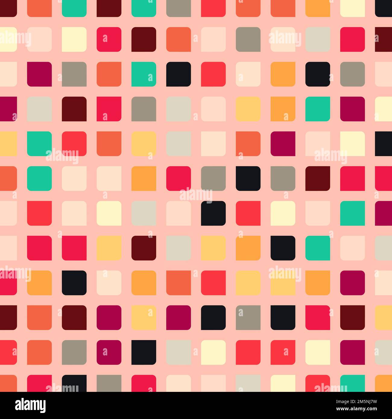 Color checkered squares background generative pattern illustration ...